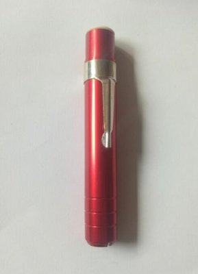 China Red Color Glossy Finish Pen Styple Aluminum Alloy Chalk Holder supplier