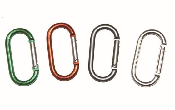 China High Quality Big Runway Shaped Not For Climbing Colors Aluminum Carabiner supplier