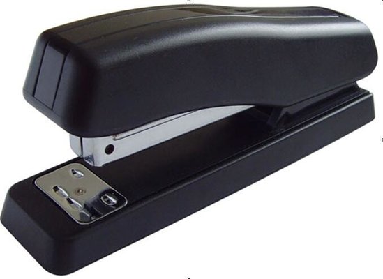 China Factory Sale For 24/6 26/6 Staples Metal And Plastic Black Office Stapler supplier