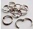 Silver Nickel Finish 38mm(1-1/2&quot;) Metal Loose Leaf Ring Book Binding Ring Hinged Snap Ring supplier