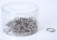 Metal nickel 25mm(1&quot;)loose leaf ring book binding ring hinged snap ring in PVC tube supplier