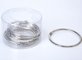 Metal nickel 50mm(2&quot;)loose leaf ring book binding ring hinged snap ring in PVC tube supplier
