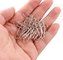 100 PCS/Box Silver Zinc Finish Round Shaped 25mm Metal Paper Clips supplier