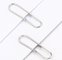 Office Stationery 100 PCS/Box Zinc Finish 28mm Round Metal Paper Clips supplier
