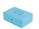Factory Sales Blue Color 10&quot; Metal Cash Box With  Key Lock Money Coin Safe Box supplier