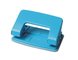 Blue Color Rubber Basind 6mm Hole 2 Holes Paper Punch for office supplier