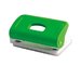 Green Color 5.5 mm Hole 2 Holes Paper Punch for 10 Sheets Capacity supplier